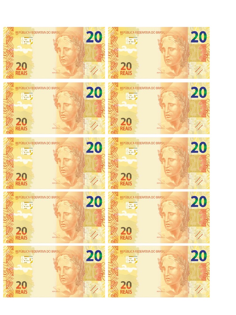 Notas de 20 Reais | PDF