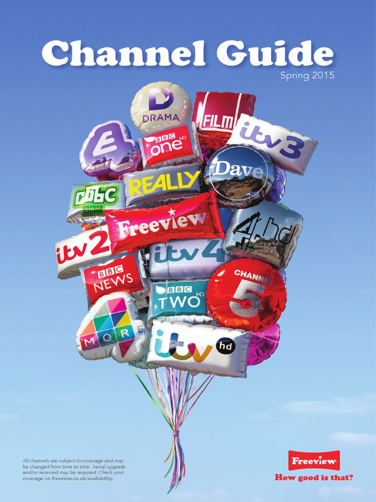 Freeview Channel Guide Spring 2015 | PDF | Bbc | Mass Media