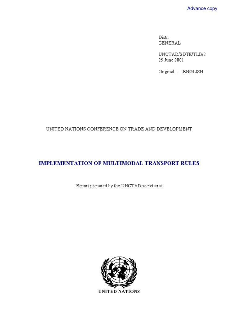 Multimodal Transportation | PDF | Arbitration | Cargo