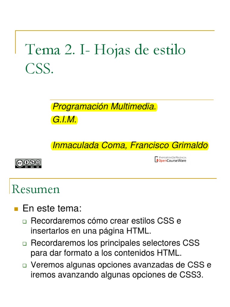 Manual de Css - 2 | PDF | Hojas de estilo en cascada | Texto