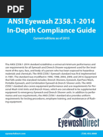 EyeWash Station Checklist | PDF