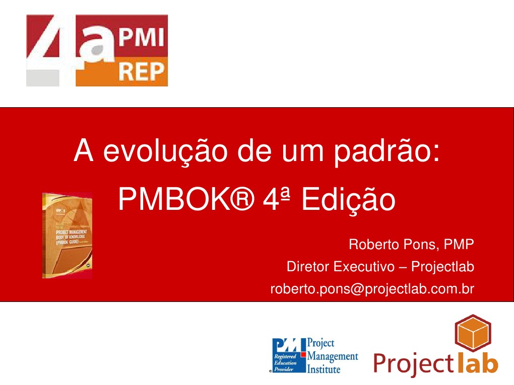 4 PMI PMBOK 4 Edicao | Download grátis PDF | Projetos | Planejamento