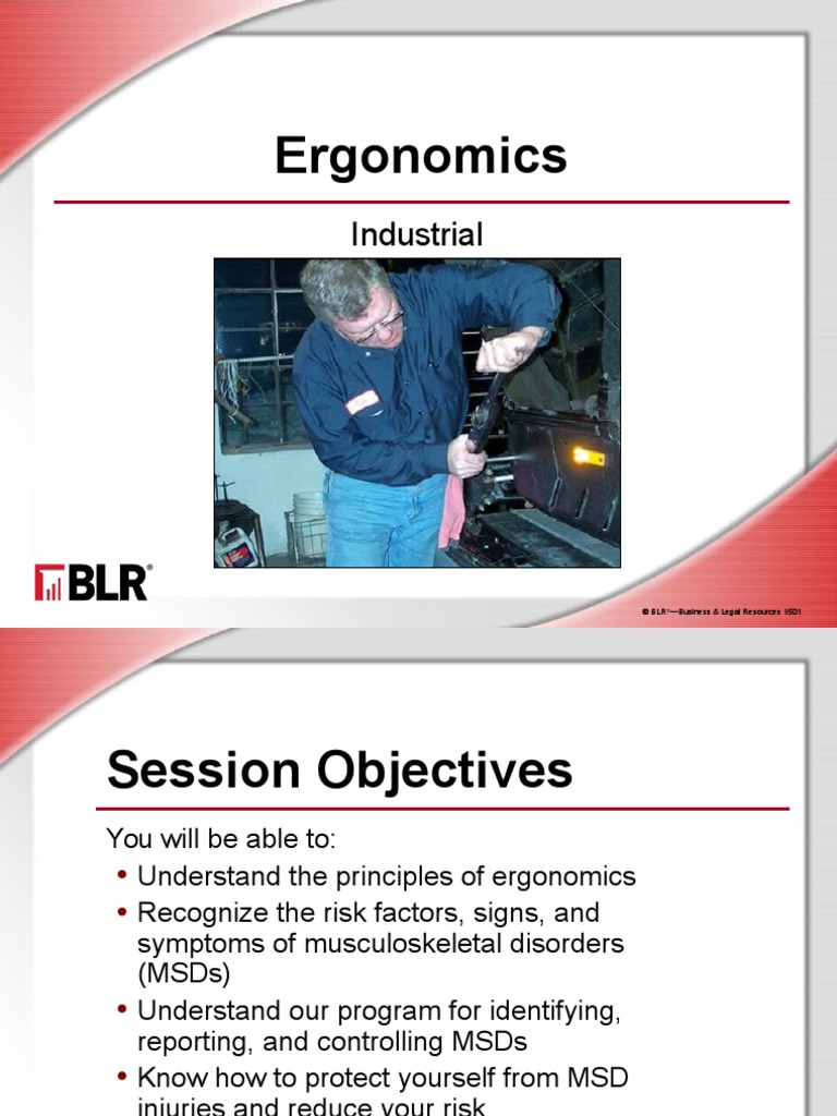 Ergonomics | PDF | Human Factors And Ergonomics | Medicine