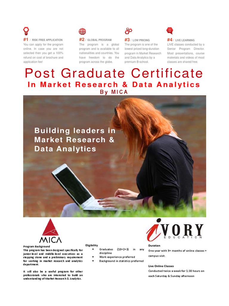 Postgrad Cert in Market Research & Analytics | PDF | Sas (Software ...