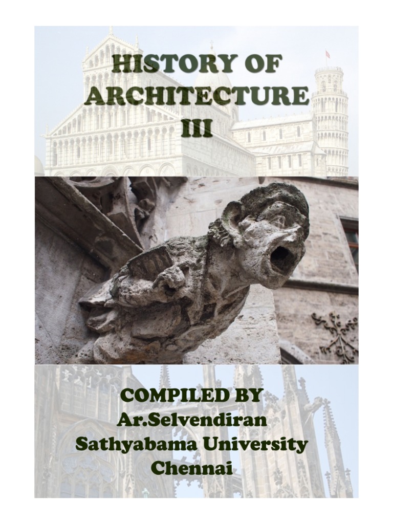 History of Architecture | PDF | Gothic Architecture | Vault (Architecture)