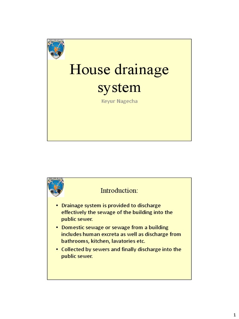 A Comprehensive Guide to House Drainage Systems: Principles, Components ...