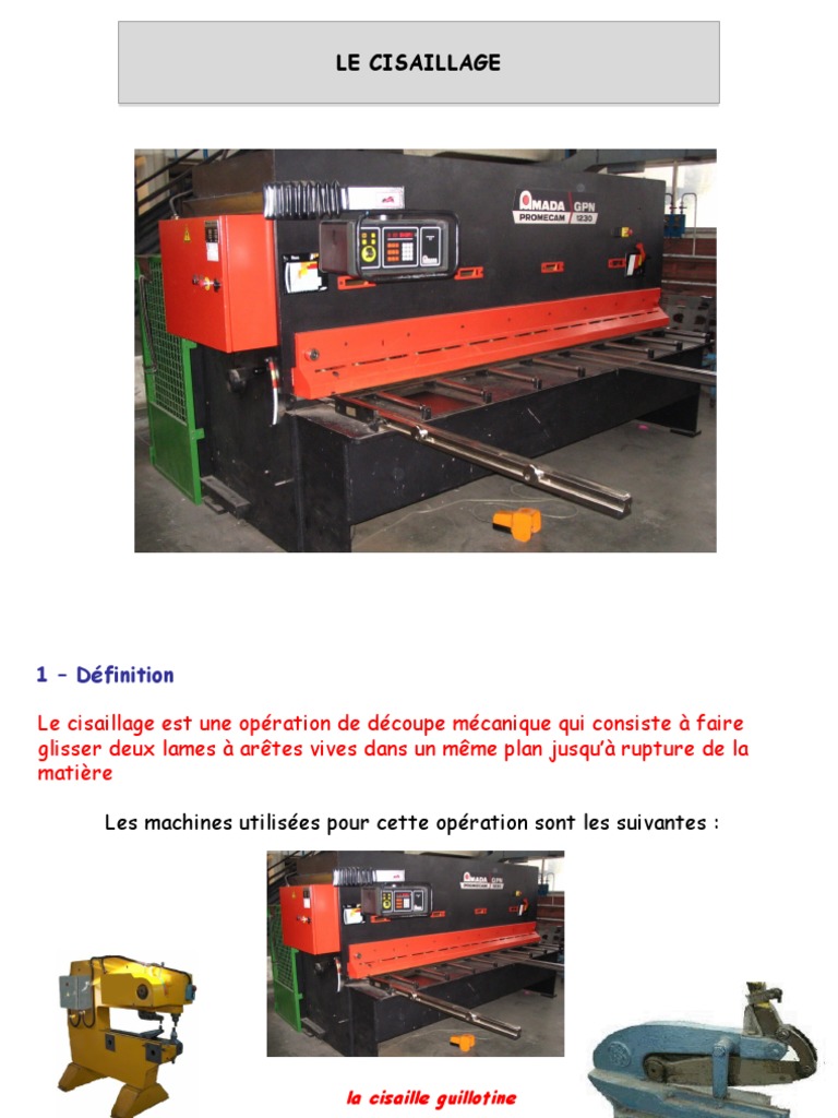 Le Cisaillage | PDF