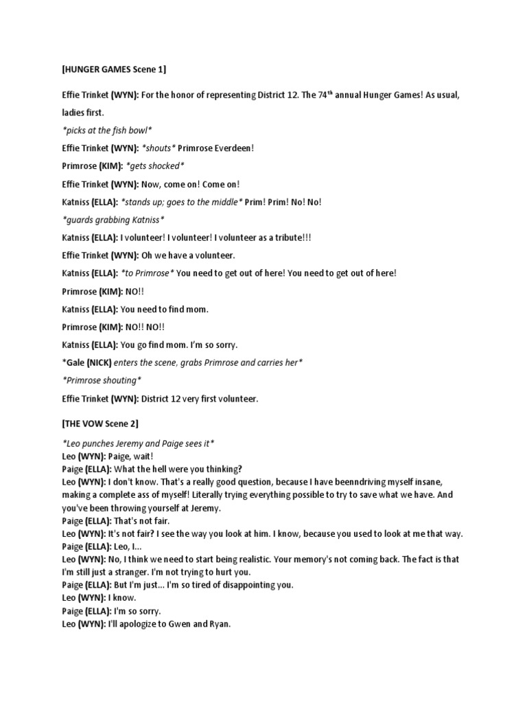 Mass Media Script Revised 0.4 | PDF | Violence | Leisure