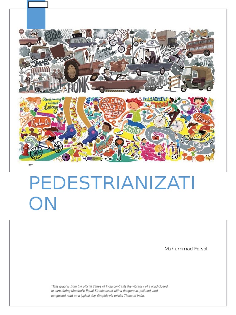 Urban Design: Benefits of Pedestrianization | PDF | Street | Walking