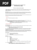 NFHS 2024-2025 Soccer Rule Book | PDF | Association Football | Ball Games