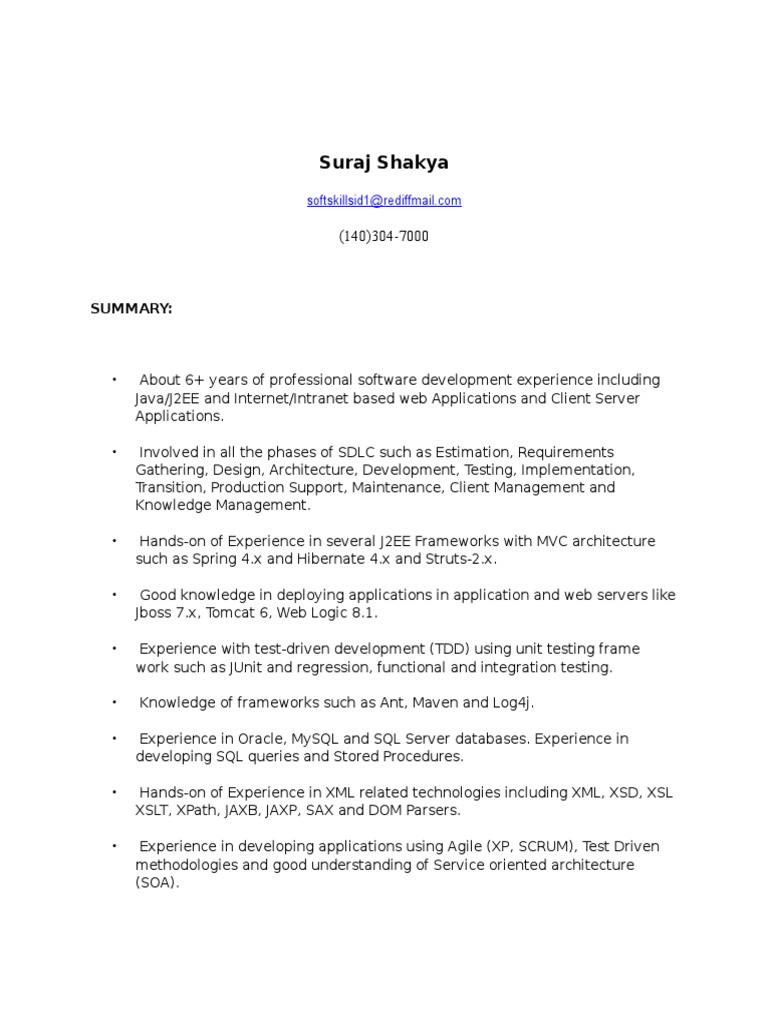 Suraj Shakya | PDF | Spring Framework | Application Server