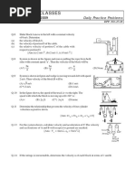 Constrained Motion Question Bank | PDF | Tension (Physics) | Acceleration