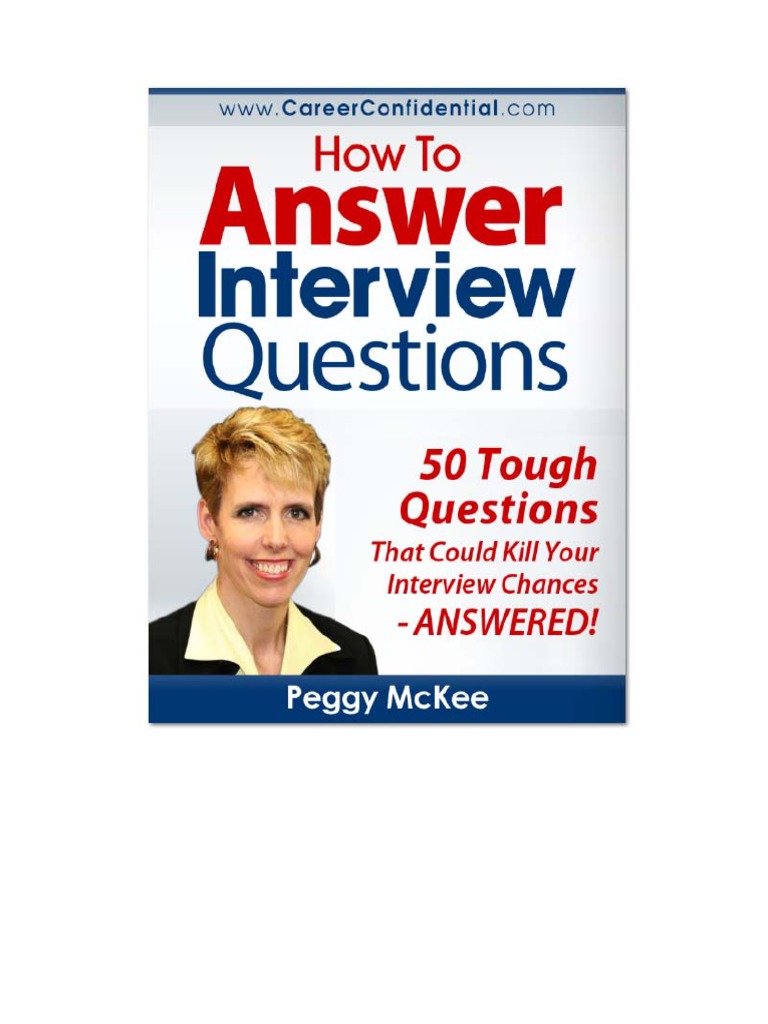How To Answer Interview Questions Top50 | PDF | Job Interview | Employment