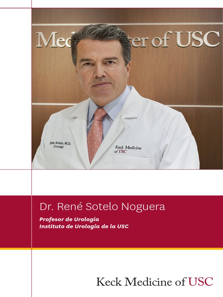 Bio Rene Sotelo MD USC Español | PDF | Hospital | Universidad del Sur ...