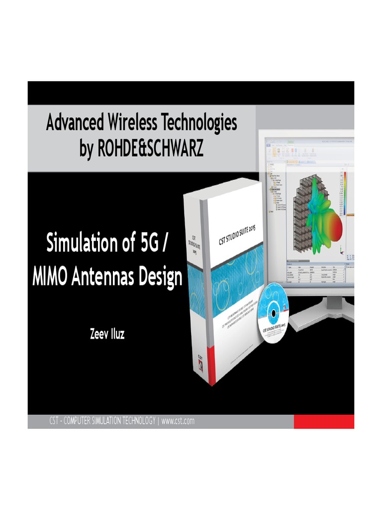 02 Simulation of 5G Antenna Design CST | PDF | Mimo | Antenna (Radio)
