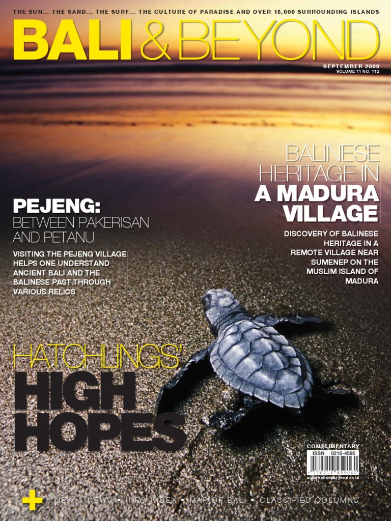 Bali & Beyond Magazine September 2009 Edition | PDF | Bali | Leisure