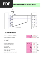 Perhitungan Base Plate Dan Angkur | PDF