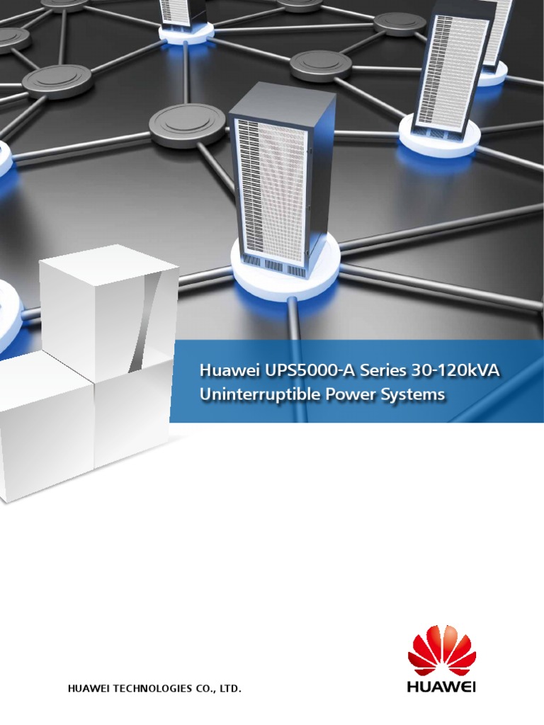 Huawei Ups5000-A Series (30-120kva) Ups Brochure | PDF | Battery ...