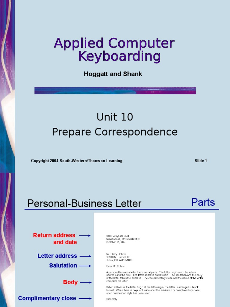 Letters Unit 10-Teacher | PDF