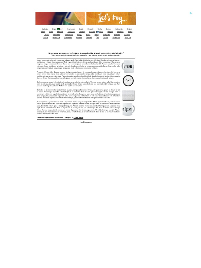 Lorem Ipsum Sample 132 | PDF