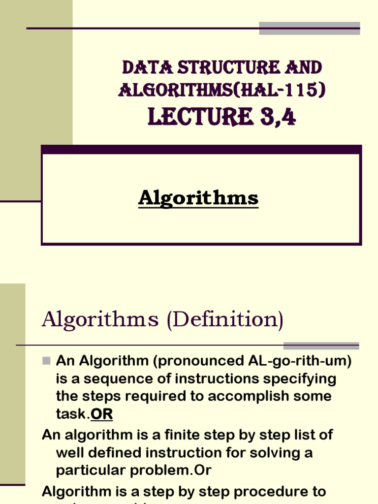 Lect 3 4 | PDF | Control Flow | Algorithms Lect 3 4 | PDF | Control Flow | Algorithms