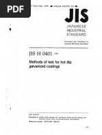 JIS G3101-2020 - Dual Language | PDF | Extrusion | Sheet Metal