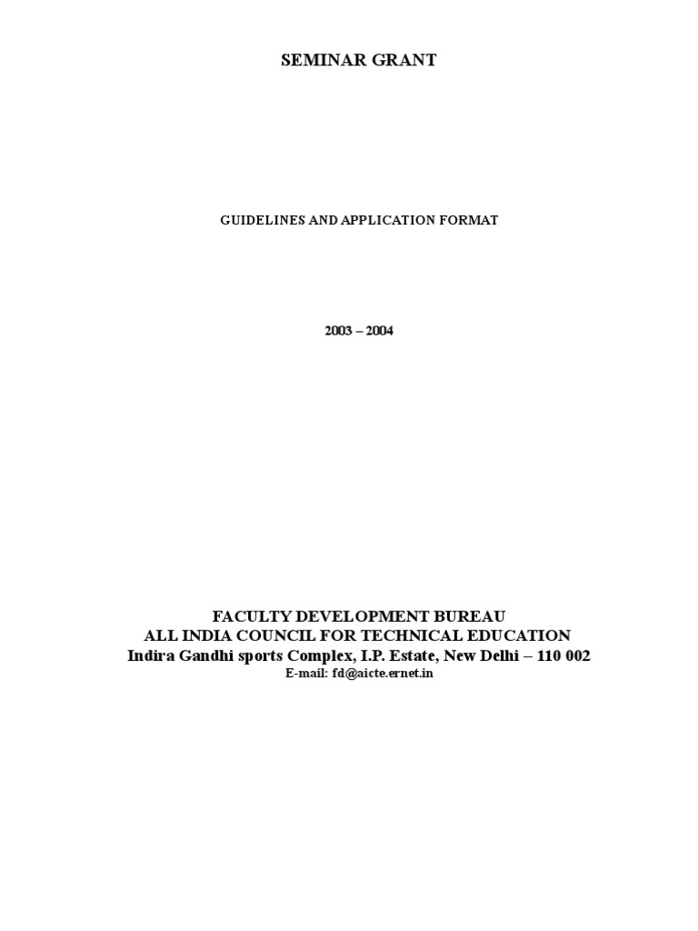 AICTE | PDF | Business