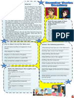 Present Simple Reading Comprehension | PDF