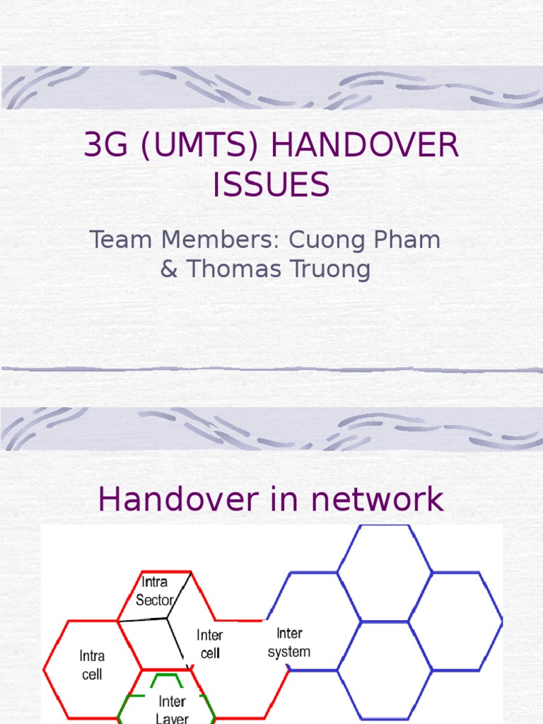 3G Handover Challenges | PDF