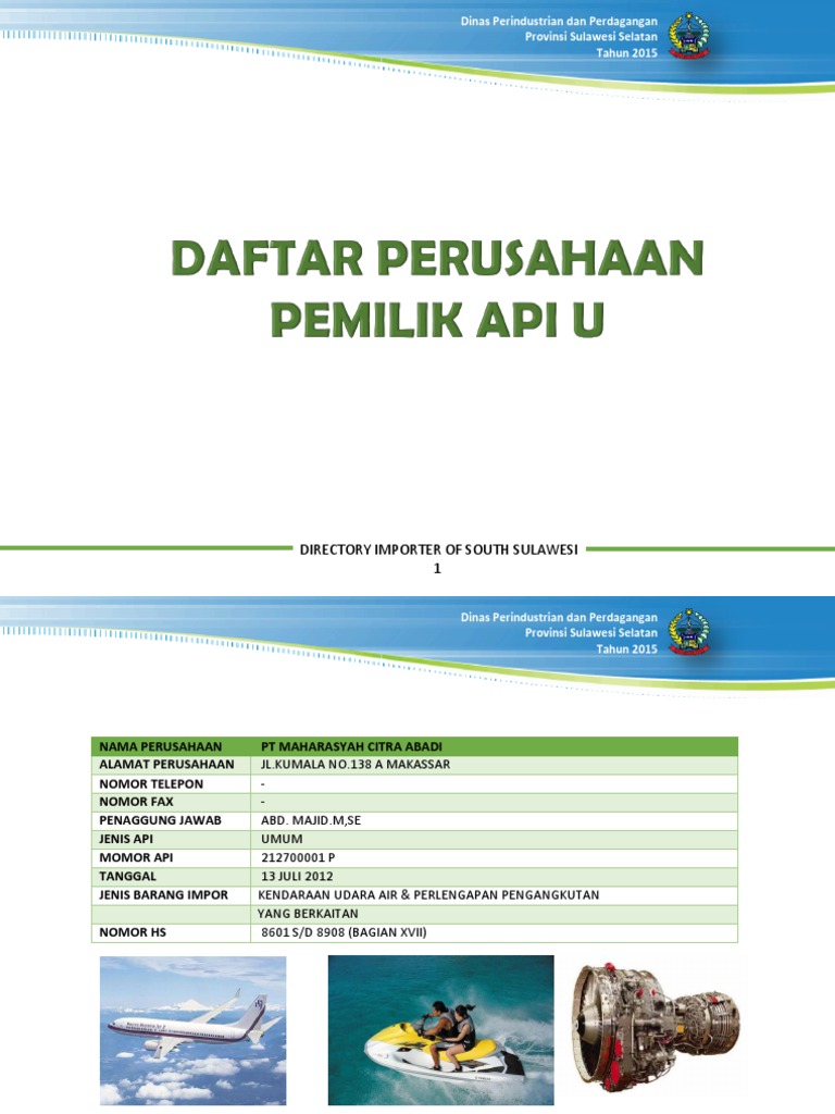 Profil Perusahaan Importir PDF | PDF | Bisnis