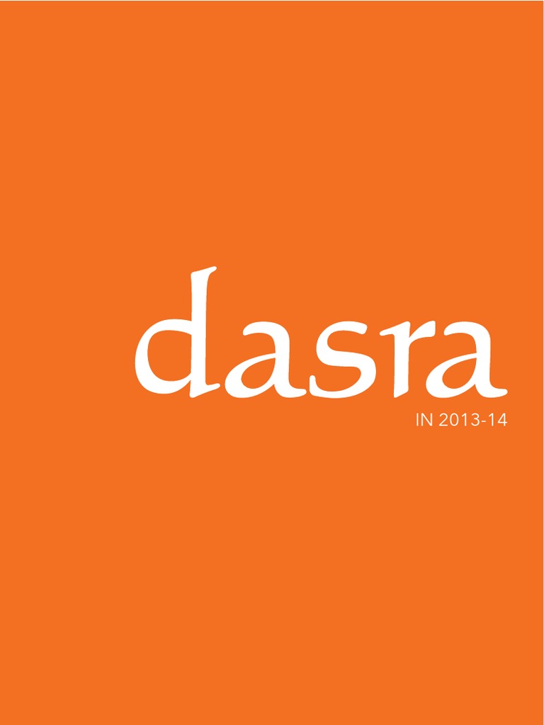 Dasra in 2013 14 (Annual Report) | PDF | Capacity Building | Expense