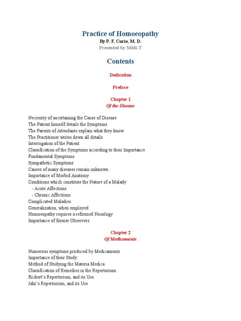 Practice of Homoeopathy: A Guide to the Principles and Application of ...