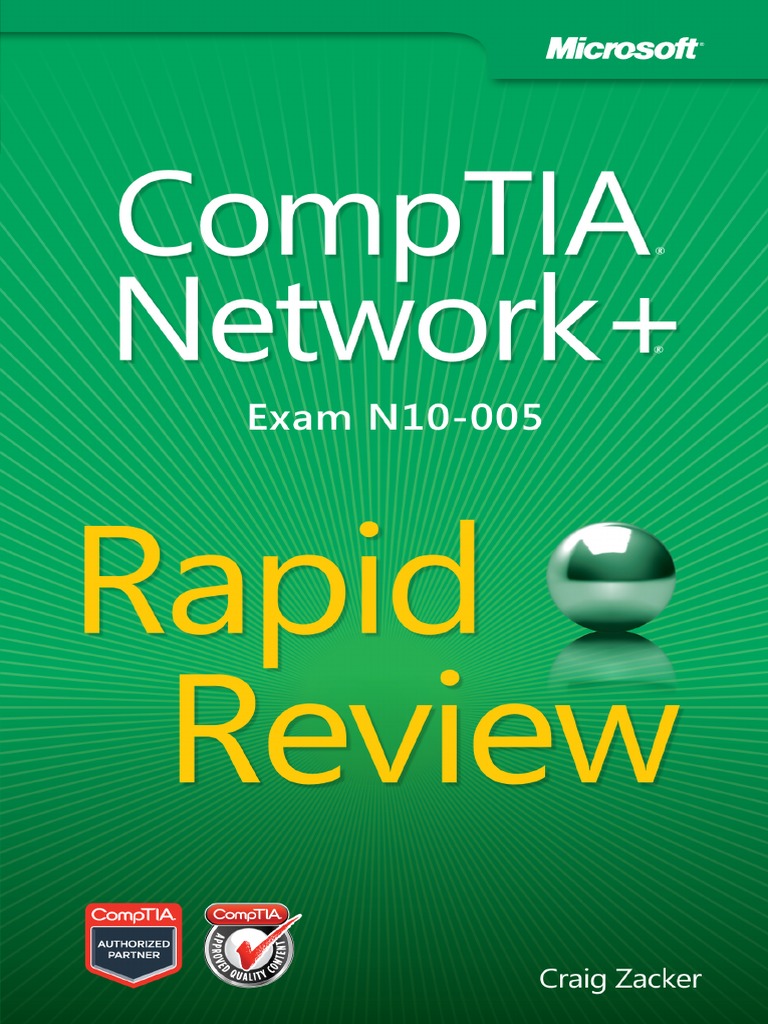 CompTIA Networkplus Rapid Review Exam N10 005 | PDF | Osi Model ...