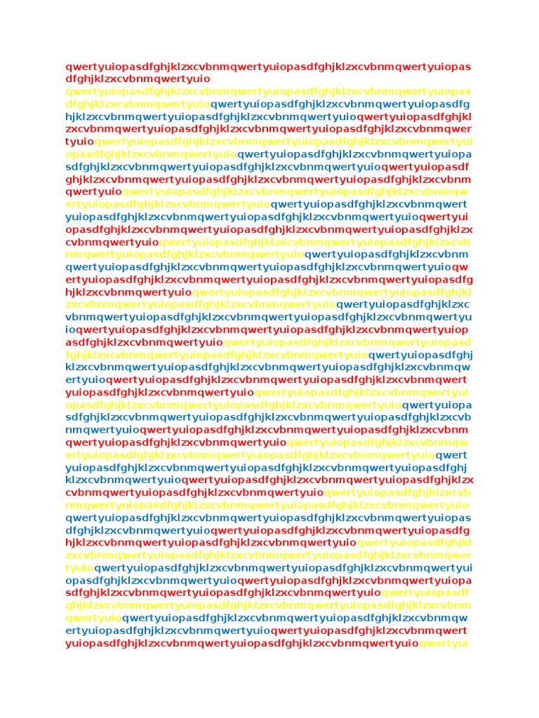 Test Print Warna | PDF