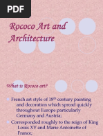 Rococo Art PowerPoint | PDF | Style | Decorative Arts