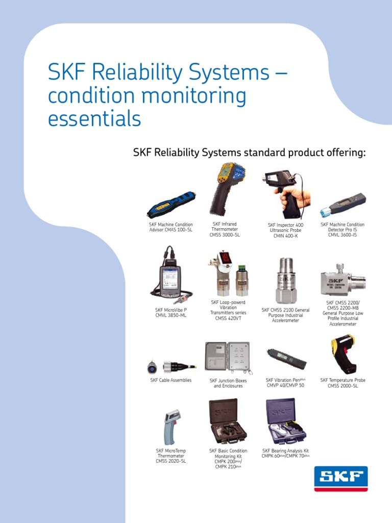 CM2355 SKF Condition Monitoring Essentials | PDF | Ultrasound | Vacuum Tube