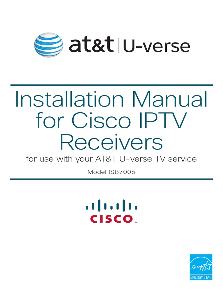ATT U-Verse Wireless Receiver Manual - Cisco IPN7005 | PDF | High ...