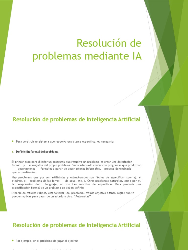 Resolucion de Problemas Mediante IA | PDF | Inteligencia artificial ...