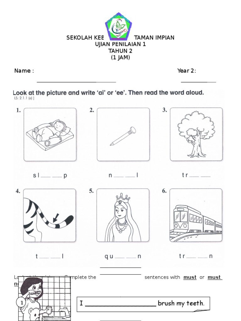 Year 2 Exam Paper | PDF | Wellness