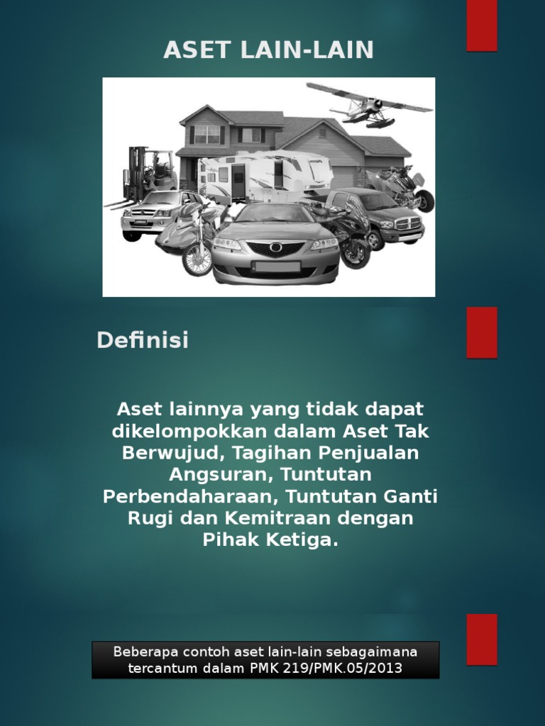 Contoh Aset Lain-Lain dalam Akuntansi | PDF | Pengelolaan Keuangan & Uang