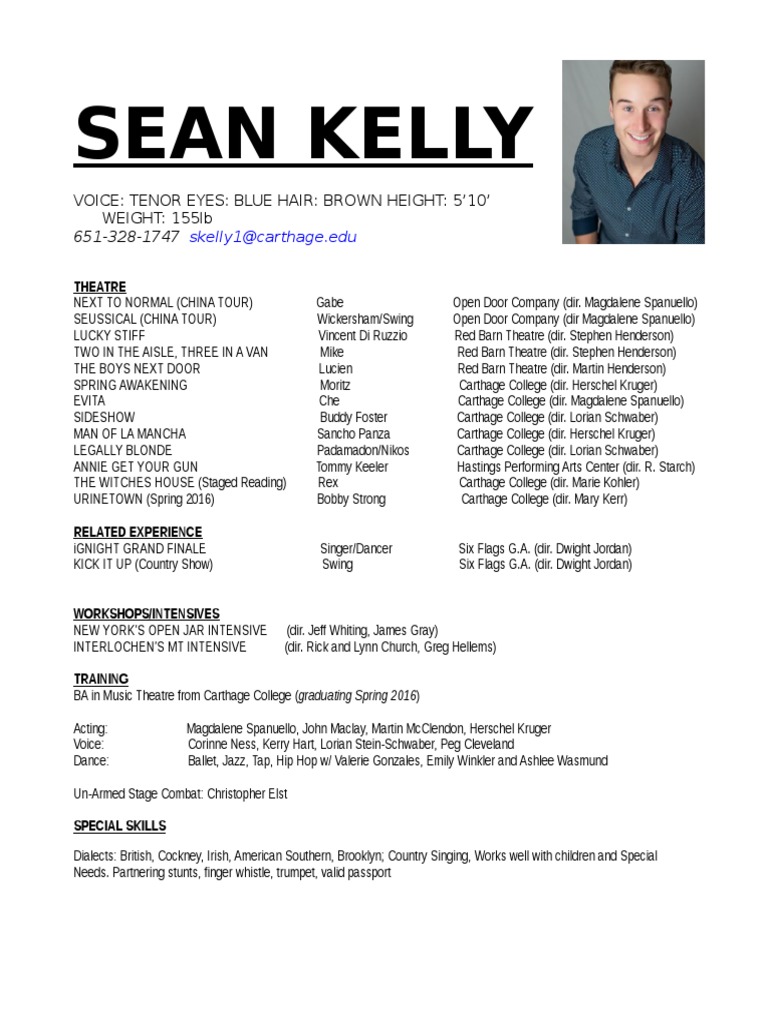 Sean Michael Kelly - Resume! | PDF