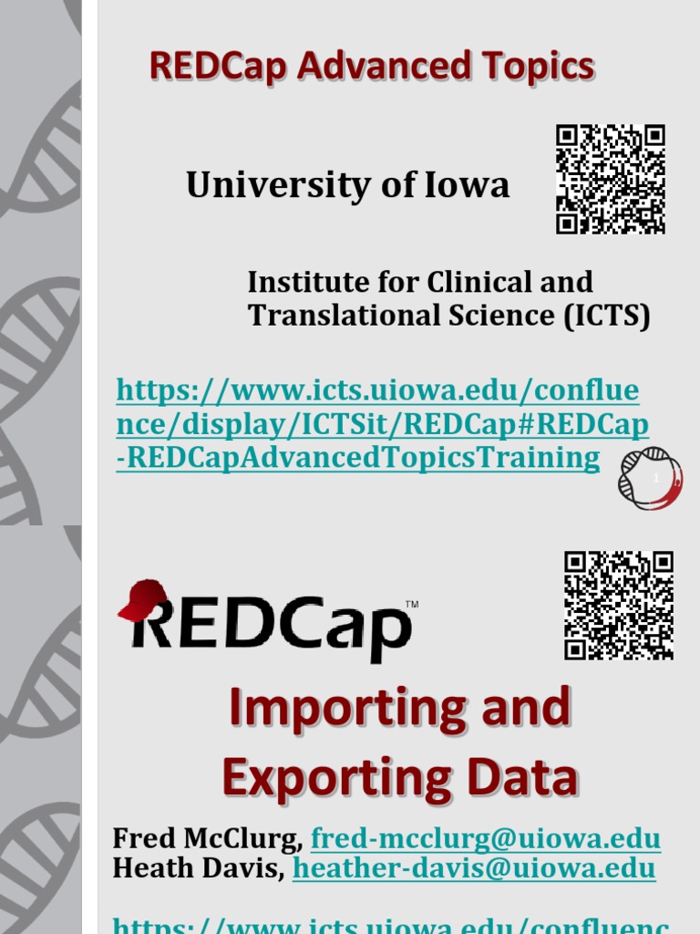 REDCap Import Export Data | PDF | Comma Separated Values | File Format