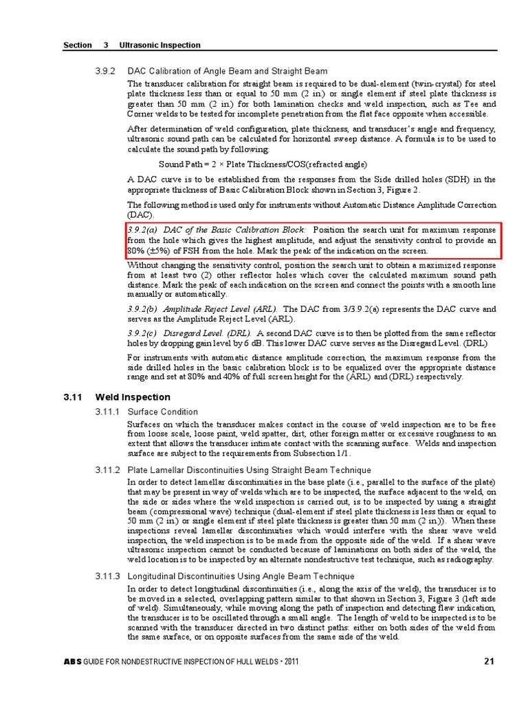 ABS Hal 21 | Download Free PDF | Ultrasound | Welding
