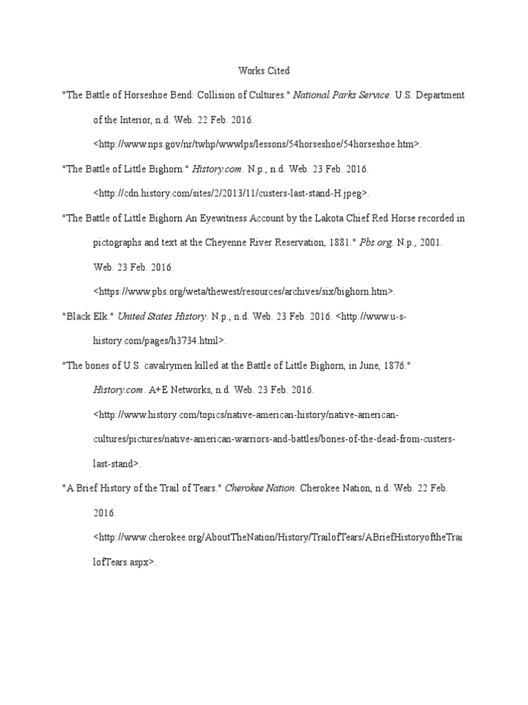 Native Americans in The Jackson Era Sources | PDF | Battle Of The ...