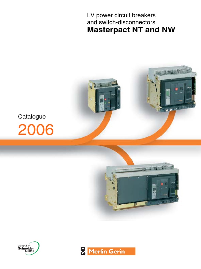 Masterpact NT Circuit Breakers Overview | PDF | Electromagnetic ...