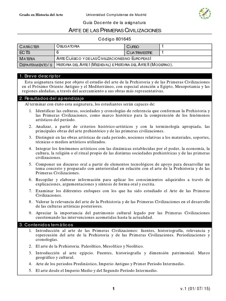 Arte De Las Primeras Civilizaciones Pdf Civilización Sociedad