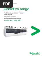 GenieEvo Switchgear Installation Guide | PDF | Alternating Current ...