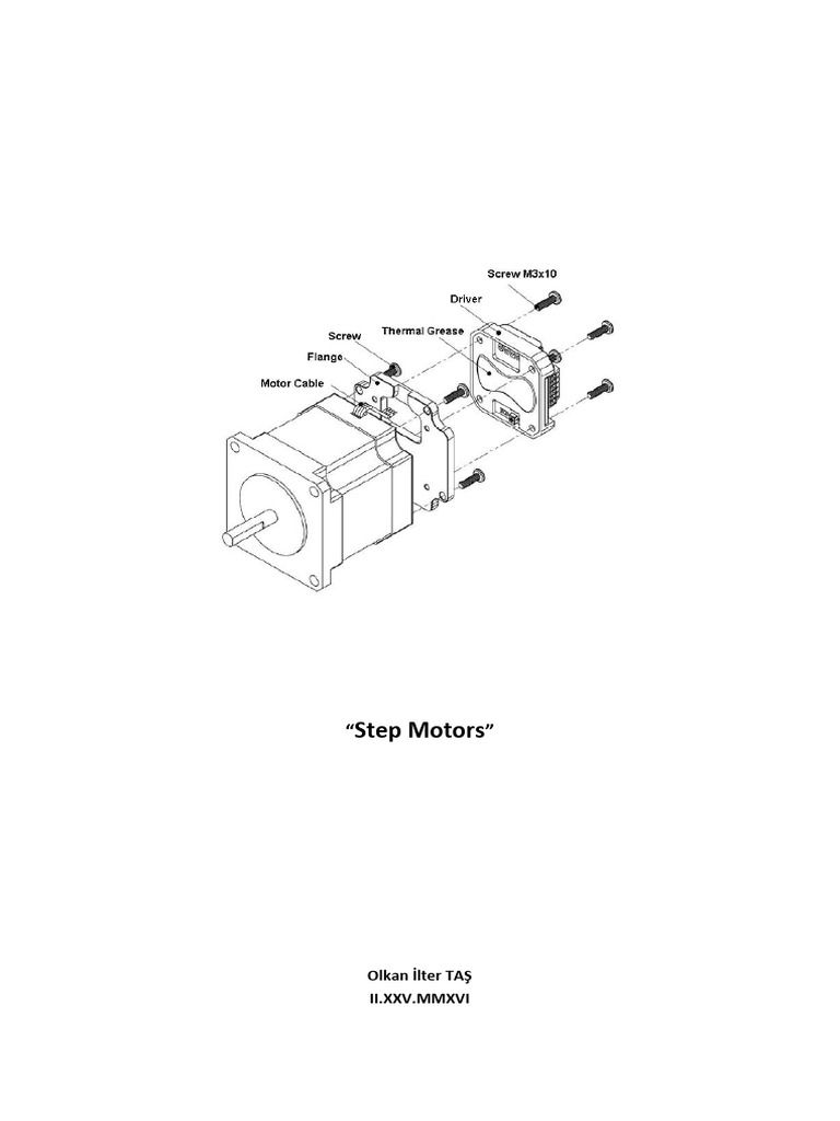 Stepper Motors | PDF | Electric Motor | Inductance