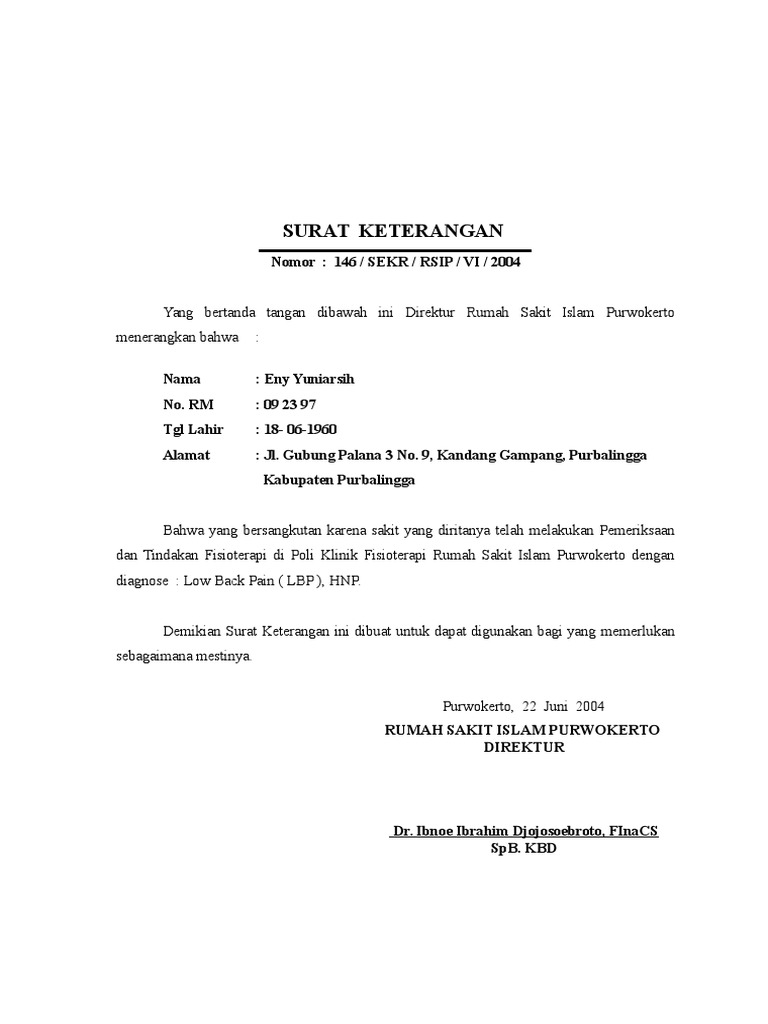 SK_Fisioterapi_LBP_HNP | PDF