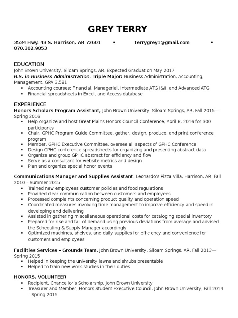 Terry - New Resume | PDF